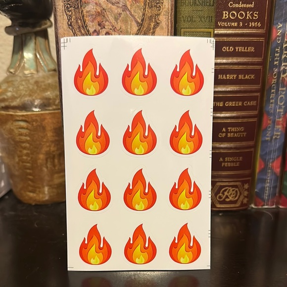 Office | Flame Emoji Stickers 22 Sheets | Poshmark